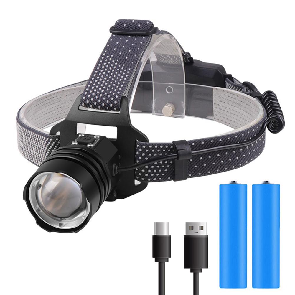 Buy XHP160 LED Headlamp Head Torch IPX4 Waterproof Headlight (with ...