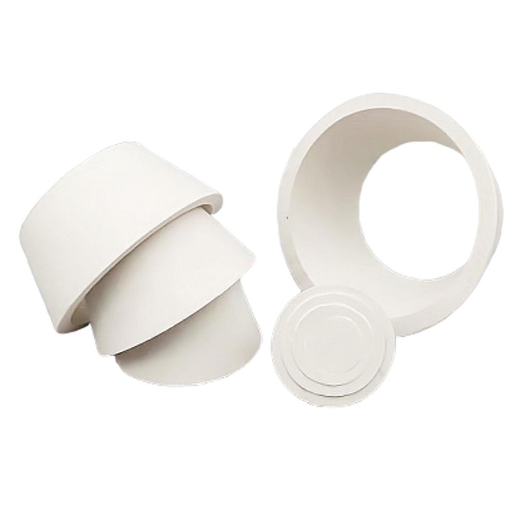 Buy 9x Filter Adapter Cones Rubber Stopper Buchner Funnel Flask ...