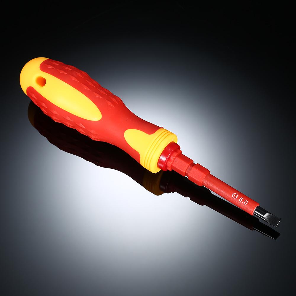 Buy 5pcs 500V Insulated Screwdrivers Set with Magnetic Slotted Phillips ...