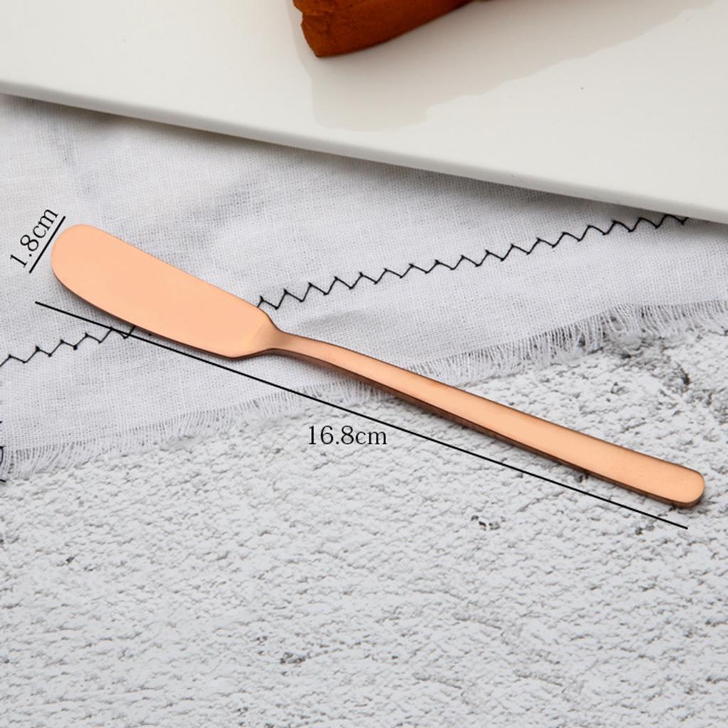 Stainless Steel Butter Cream Cheese Jam Spreaders Icing Spatula Blue ...