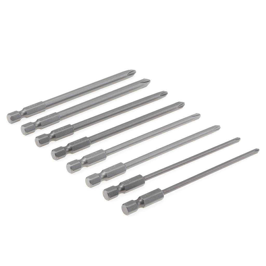 💰Kaufe 8Pcs/Set Magnetic Cross Screwdriver Bits Electric/Pneumatic Hex ...