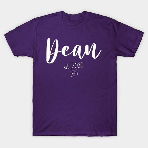 Buy Men Premium Cotton Harajuku T Shirt Dean Second Name Dean Est 2020 ...