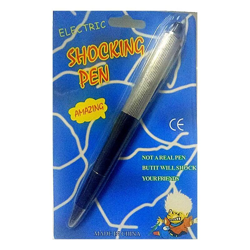 Buy 2022 Prank Trick Novelty Friend's Best GiftElectric Shock Pen Toy ...