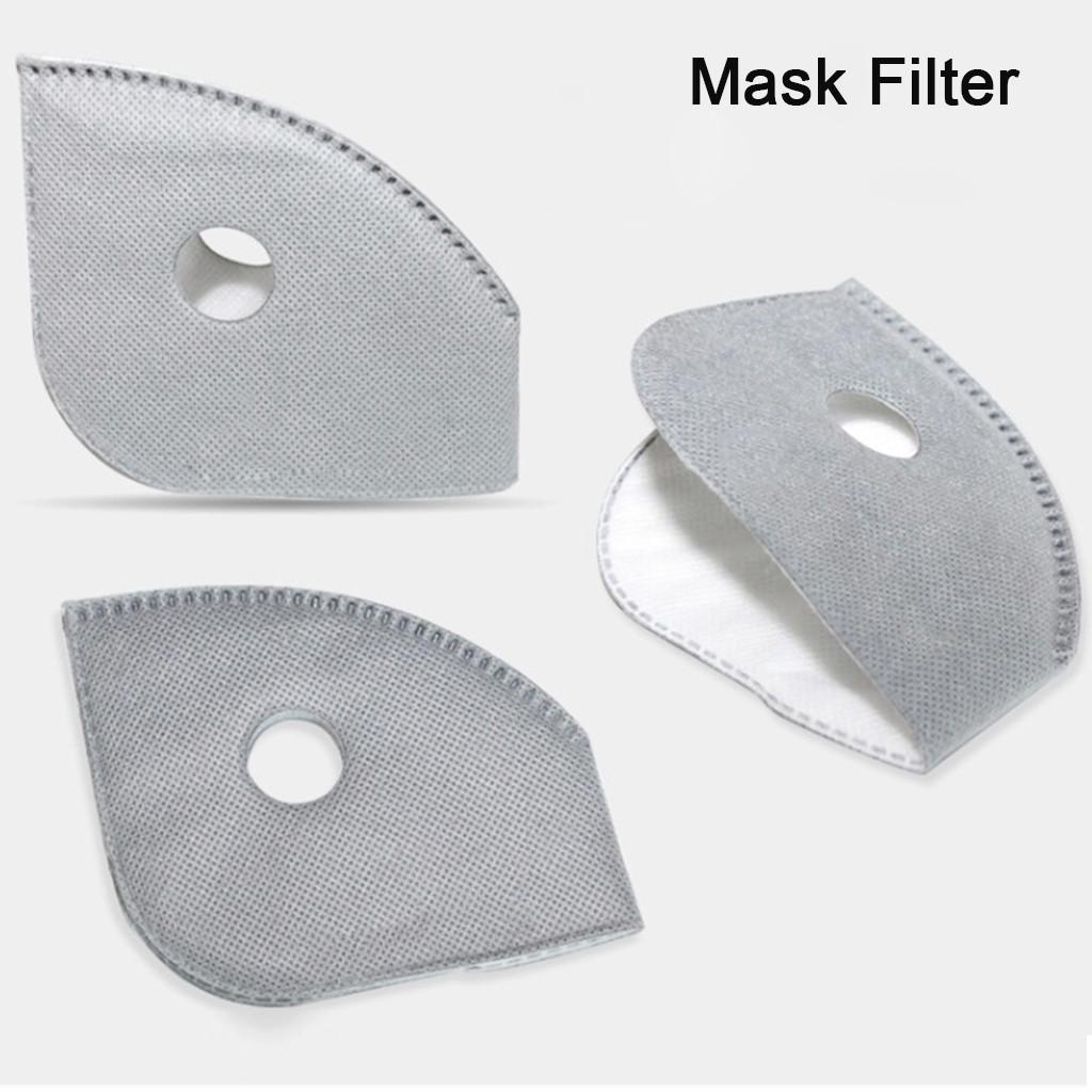 Buy JS Cycling Mask Gasket Face Mask Filter Activated Carbon Breathing ...
