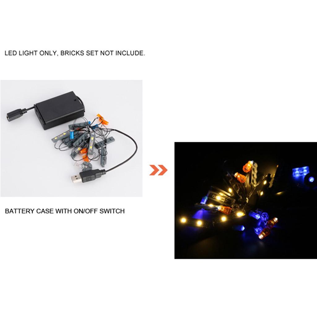 Buy USB Lighting Kit for Pirates of the Caribbean Black Pearl 4184 ...