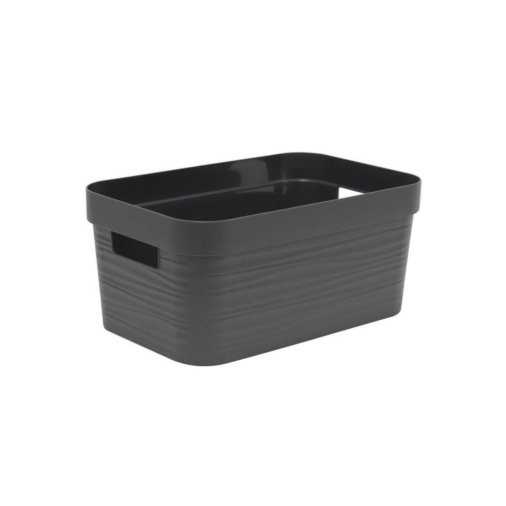 Buy EDA PLASTIQUE Storage box - 6 L - Stone decor - Dimensions: 29.2 x ...
