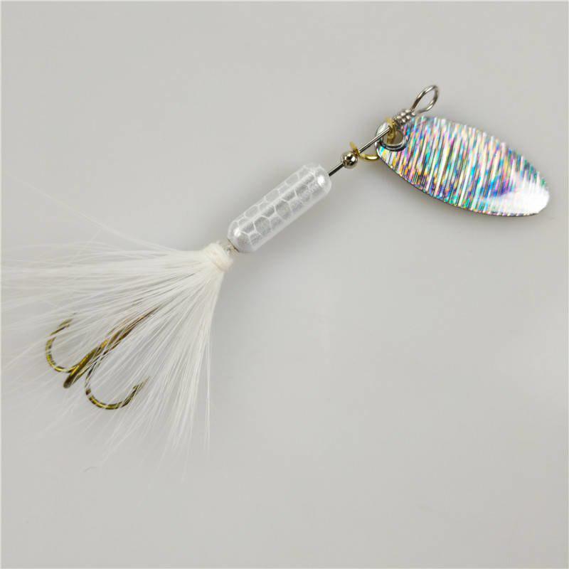 Buy 1pcs Fishing Lures Sequin Spoon Metal Wobble Spinner Baits Wobblers ...