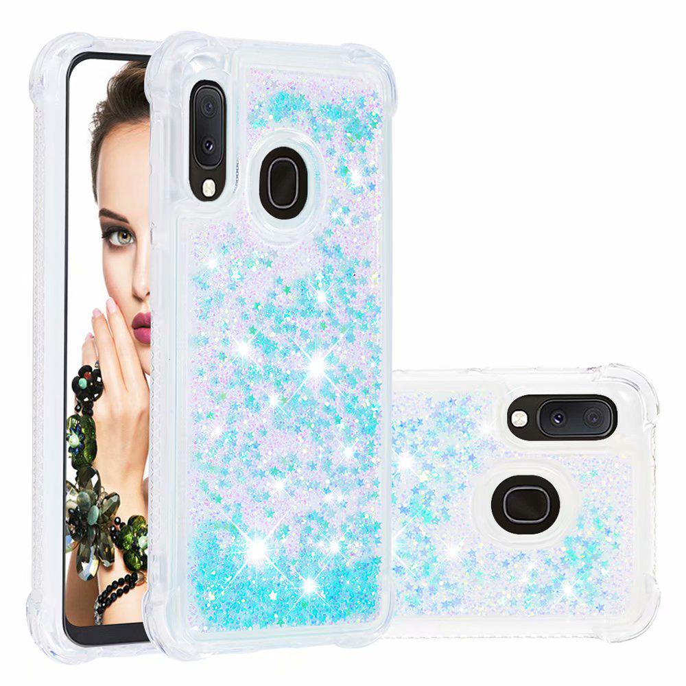 Buy Blue Pentagram Quicksand Phone Case for Samsung S21 Note20 Ultra ...