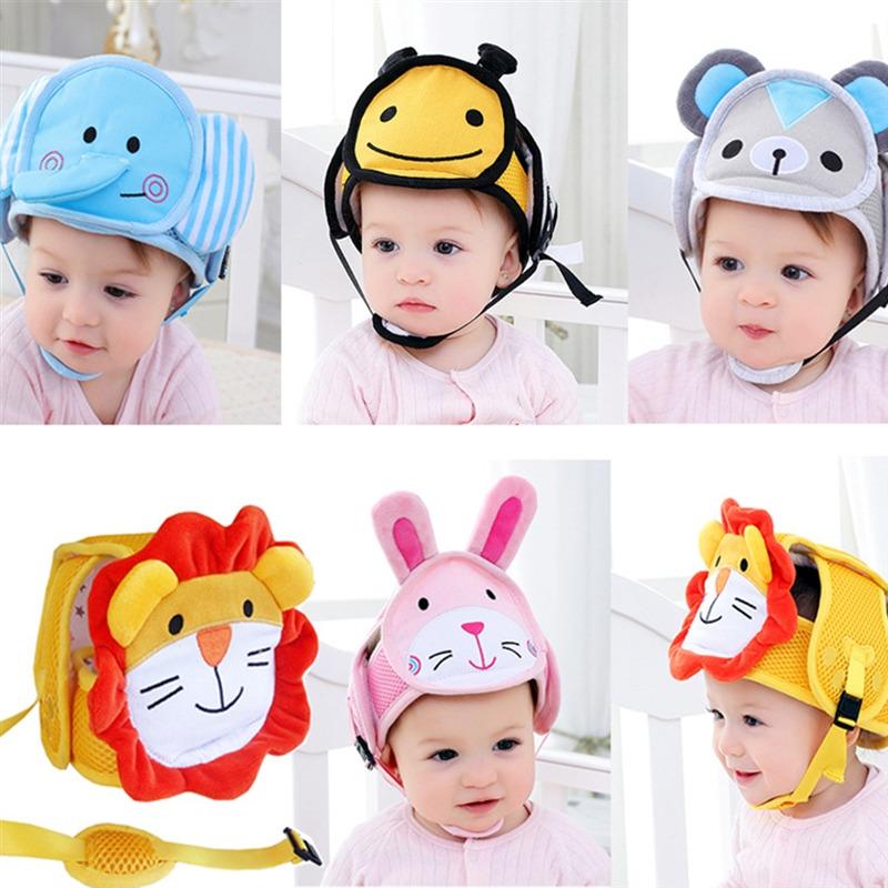 Buy Anti-fall Head Protection Cap Toddler Anti-collision Hat Shatter ...