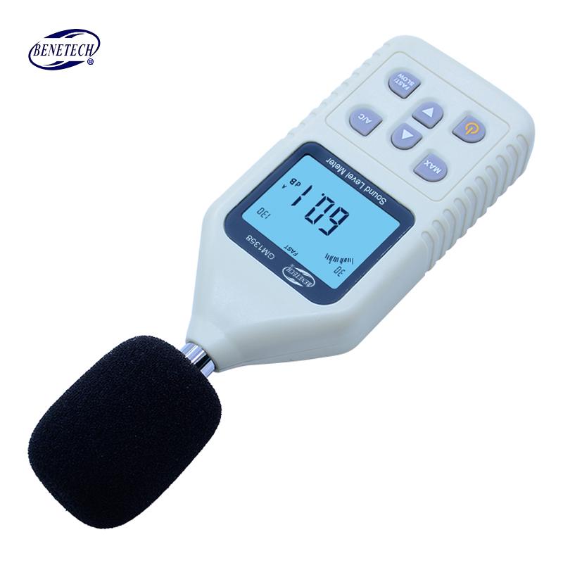 Buy BENETECH With Carry GM1358 BOX Digital Sound Level Meter 30-130dB Digital Sound Level Meter ...