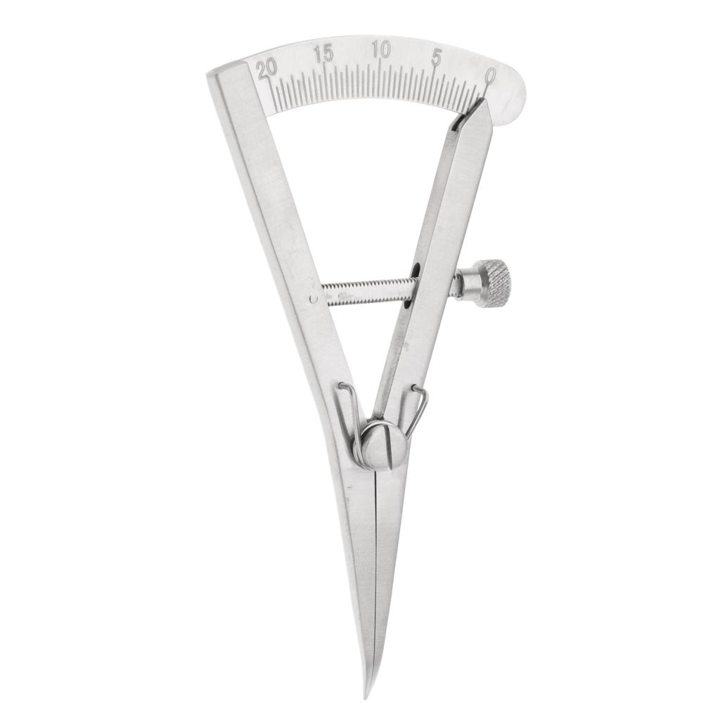 Stainless Steel Ophthalmic Eye Caliper Double Eyelid Scale Screw ...