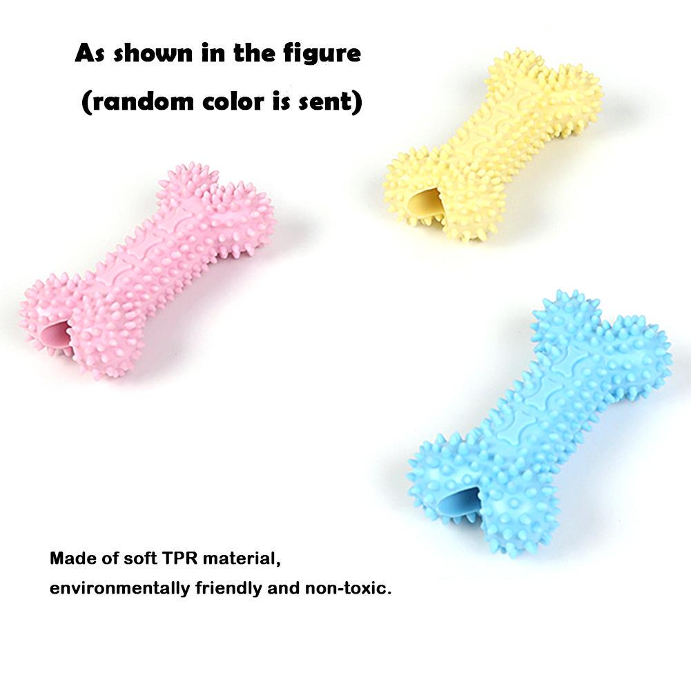 Buy TPR Pet Toy Thorn Bone Dogs Bite Chew Molar Tooth Cleaning Interactive Toys at affordable ...