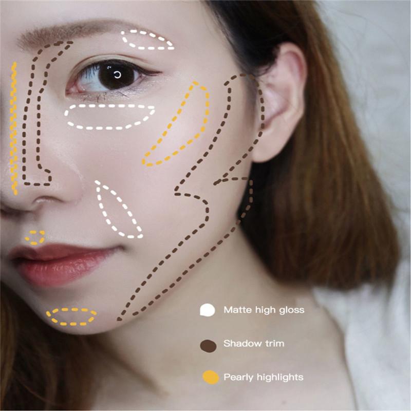 Shading And Highlighting Makeup