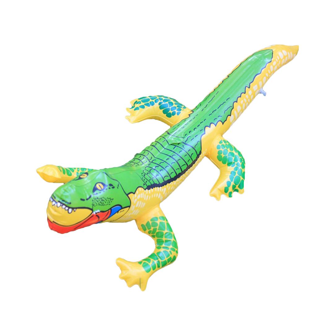Inflatable Crocodile PVC Blow up Water Toys Crocodile Toy Alligator ...