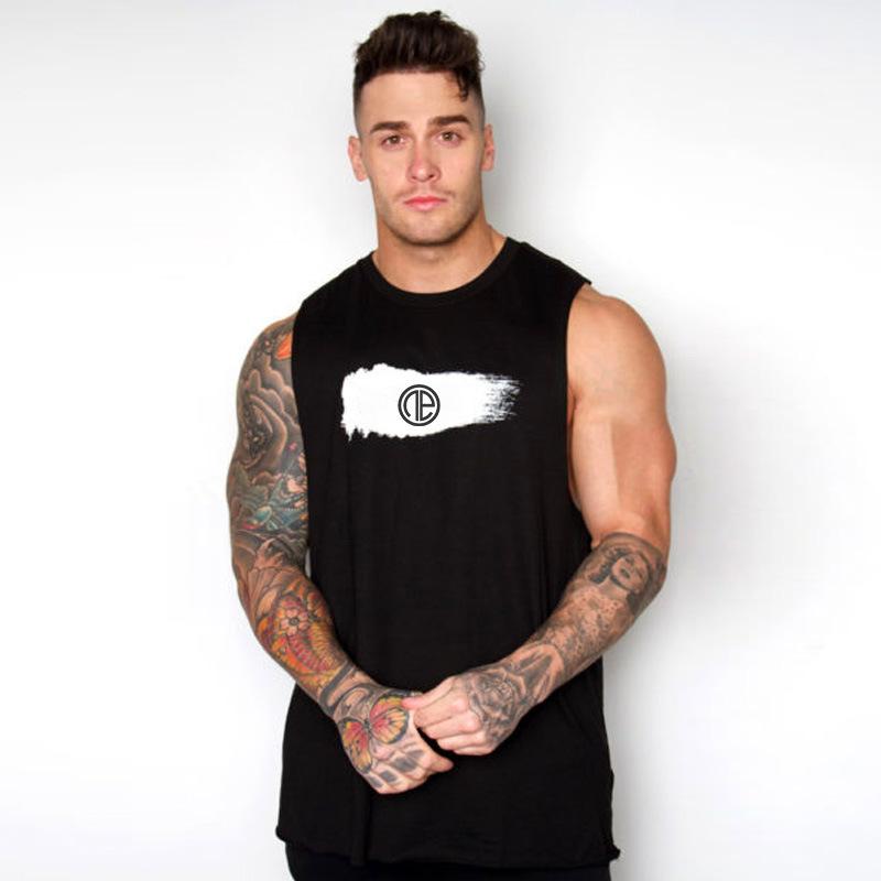 Buy 2022 Trend new Hot Fashion Selling Muscular Men's Fitness Vest Men ...