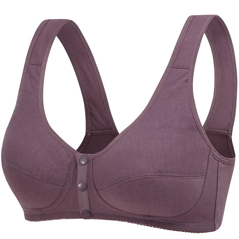 Cheap Fashion Mom Underwear Bra Middle-Aged and Elderly Purified Cotton ...