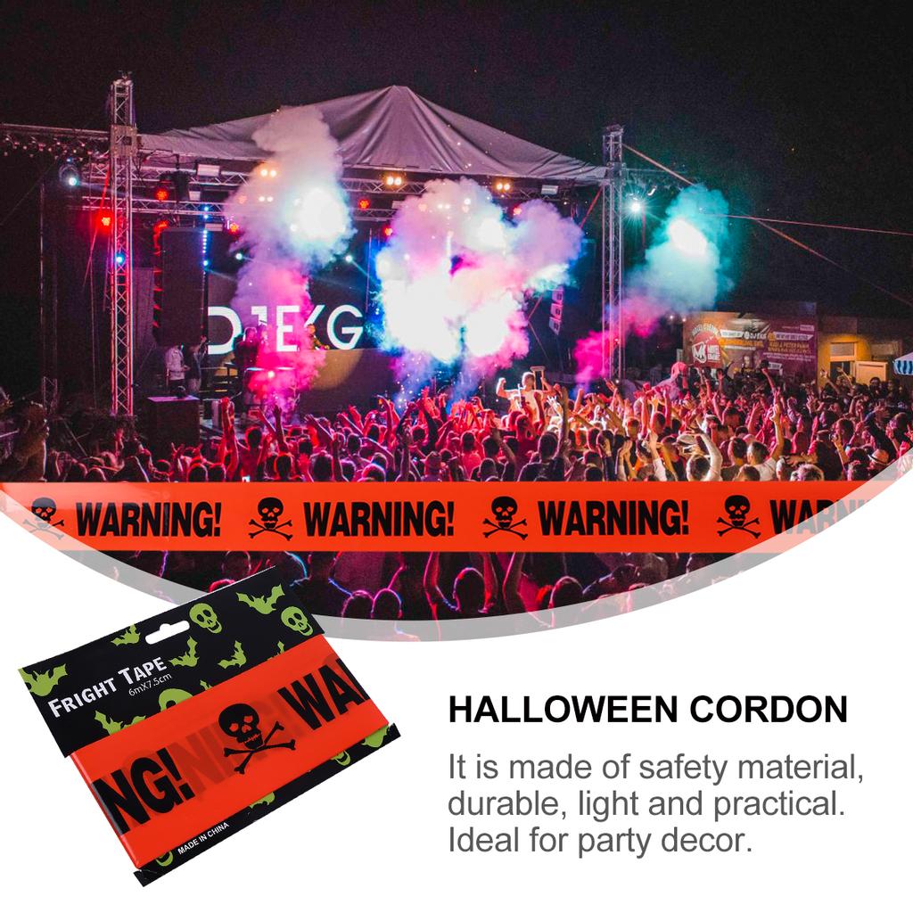 Buy 2Pcs Cordon Isolation Tape Plastic Caution Warning Safety Tape at ...