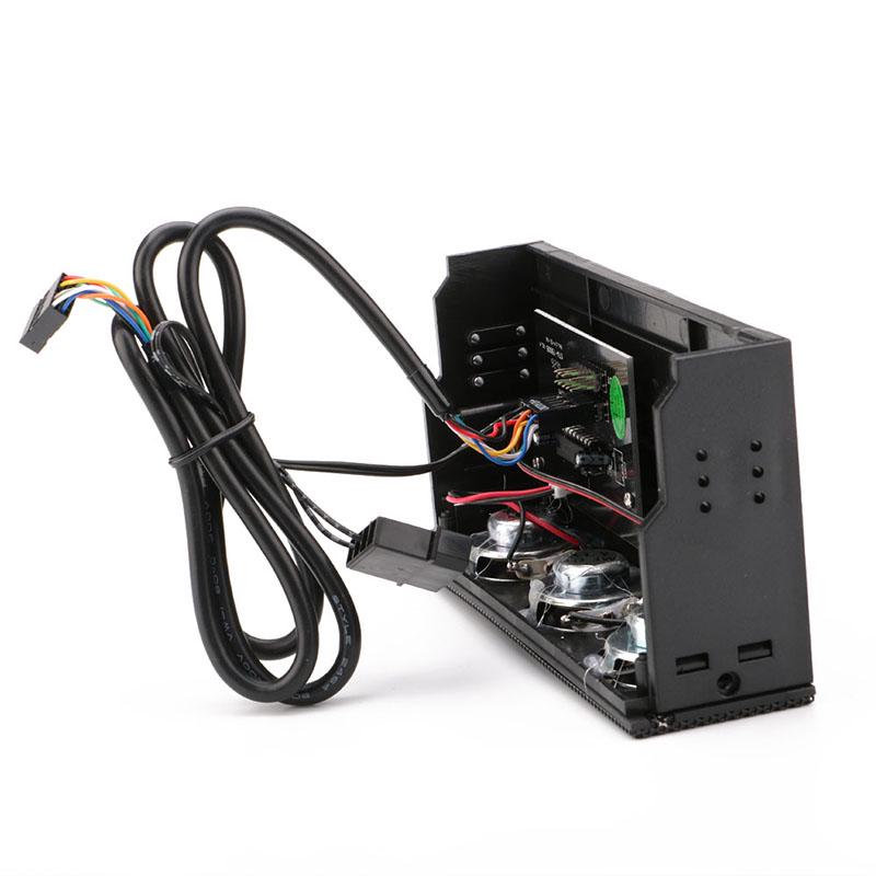 Buy Stereo Speaker PC Front Panel Computer Case Built-in Mic Music ...