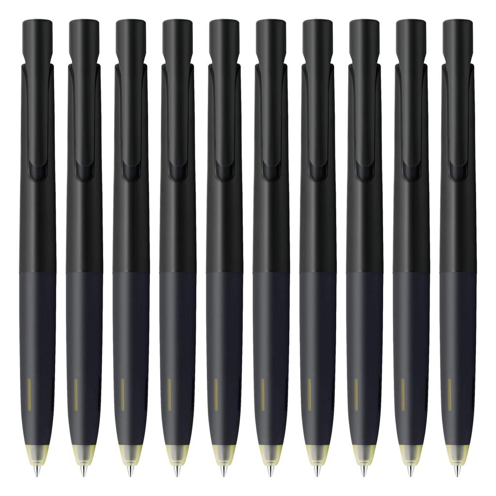 Cheap Zebra ballpoint pen Bren cat fur color black barrel 10 pieces oil ...
