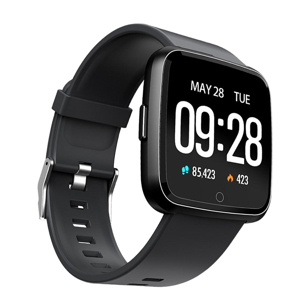 Buy Y7 Smart Watch Blood Pressure Oxygen Smartwatch Waterproof BT4.0 ...