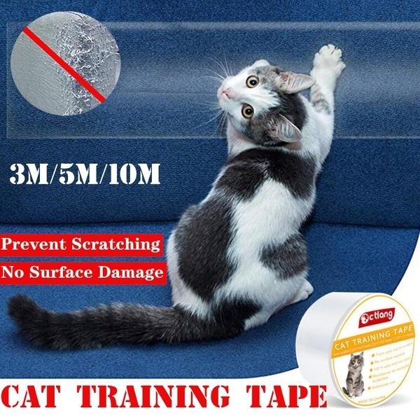 Buy Transparent Anti-Scratch Cat Training Tape Pet Couch Furniture And ...