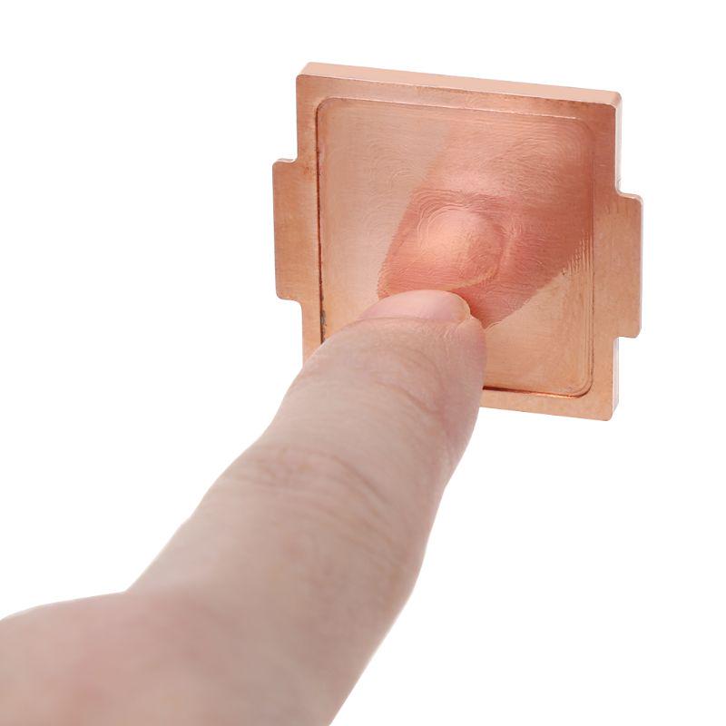 Buy CPU Pure Copper Cover IHS Cooling For 6700K 7700K 8700K 115x ...