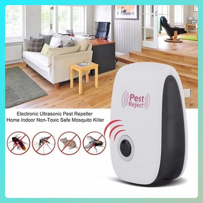 Buy 1 Pcs Electronic Ultrasonic Anti Pest Bug Mosquito Repellents ...