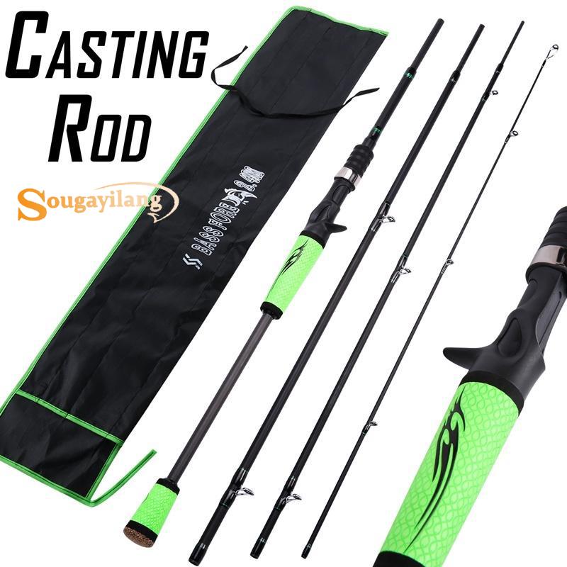 Fishing Rod Bass Fishing Rod Carbon Fiber Spinning Rod Casting Fishing ...
