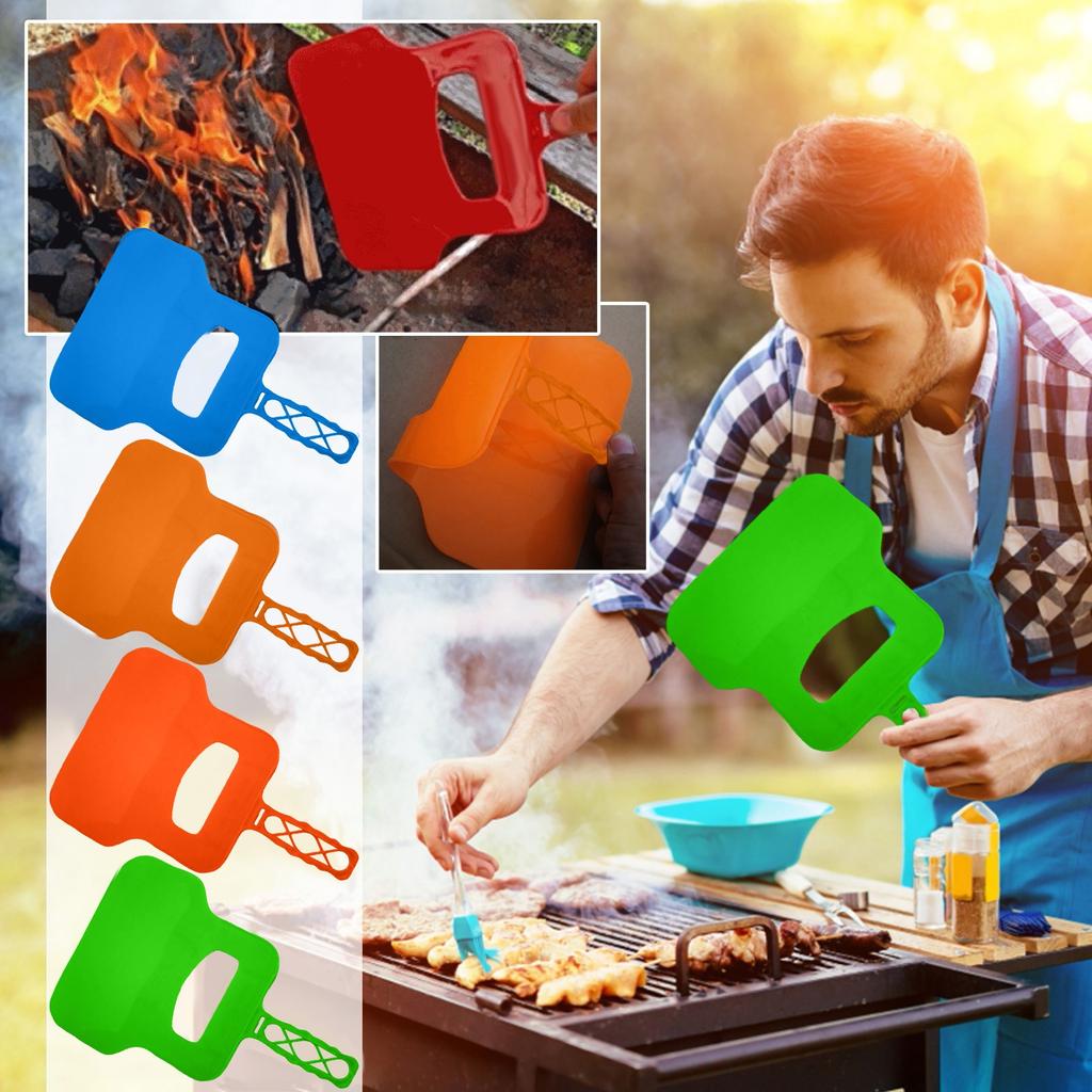 Buy (Sophieles)Charcoal Grill Fire Starter Smoker Barbeque Hand Fan ...