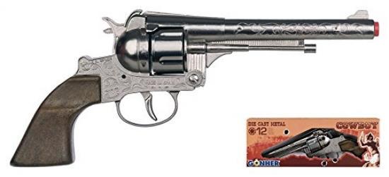 Gonher 122/0 - peco 12-schuss zink antik revolver, mit langlauf uygun fiyatlı satın alın - fiyat ...
