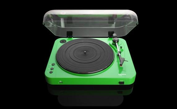 Buy Lenco l-85 green turntable 1 x usb green at affordable prices ...