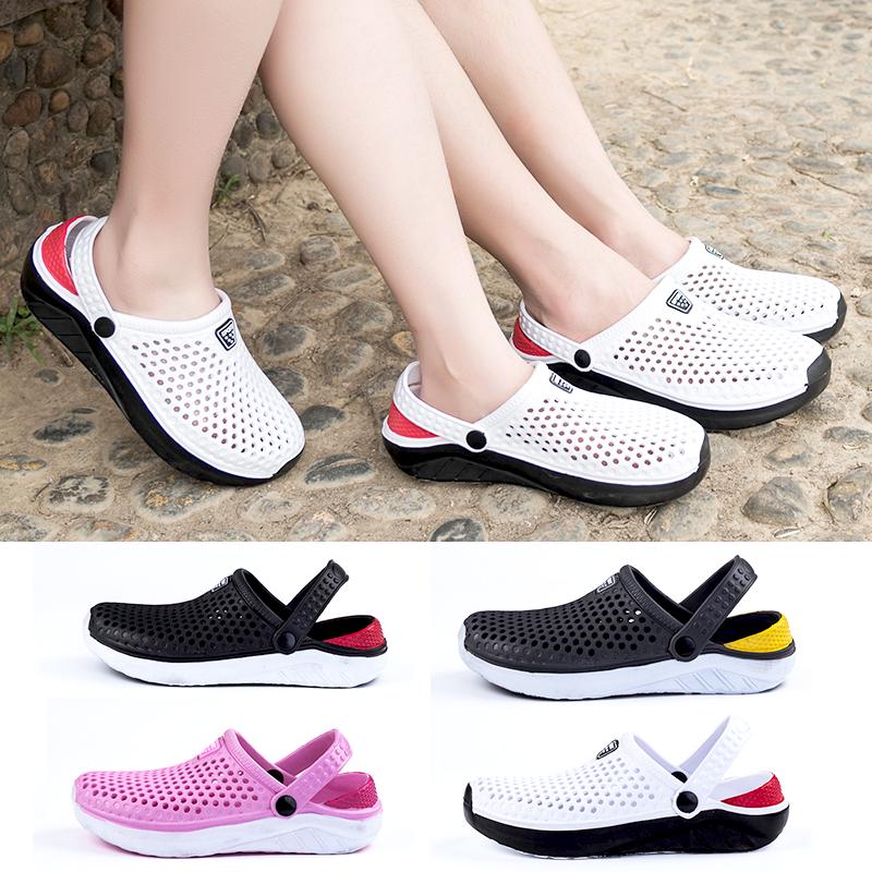 Buy Summer Fashion Clogs Slippers Men and Women Beach Sandals Garden ...