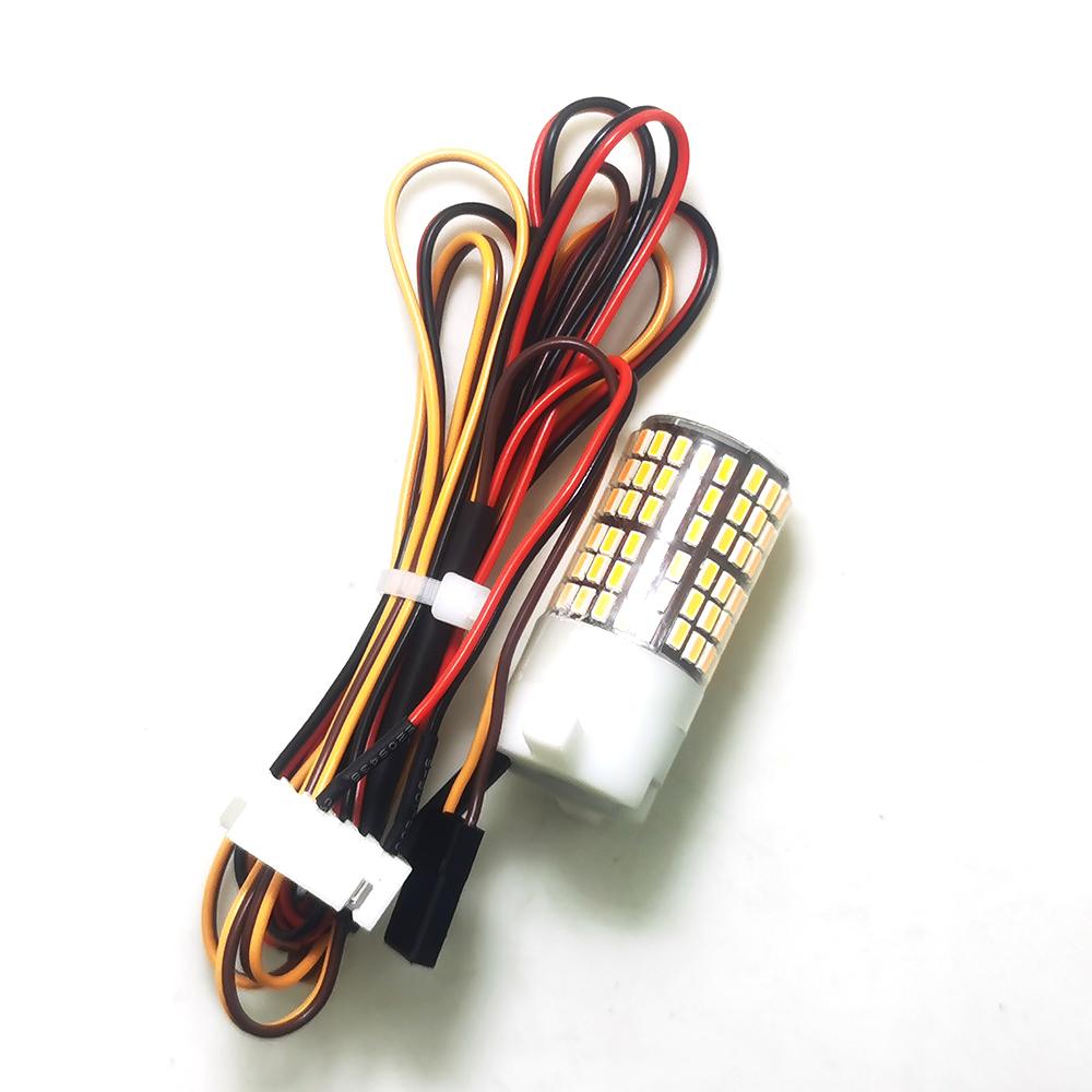 Buy RC Jet Tail Lamp Light LED DIY Modification Spare Parts for 70mm ...