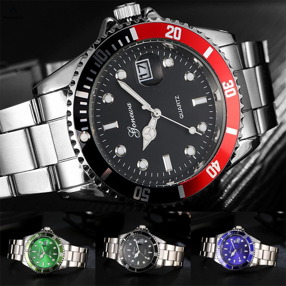 Buy GONEWA Men Fashion Military Stainless Steel Date Sport Quartz ...