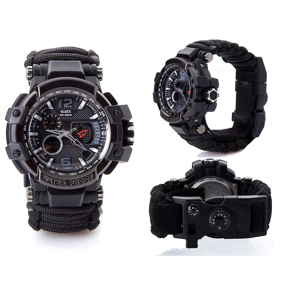 Buy Outdoor Survival Watch Multi Functional Deep Waterproof Outdoor ...