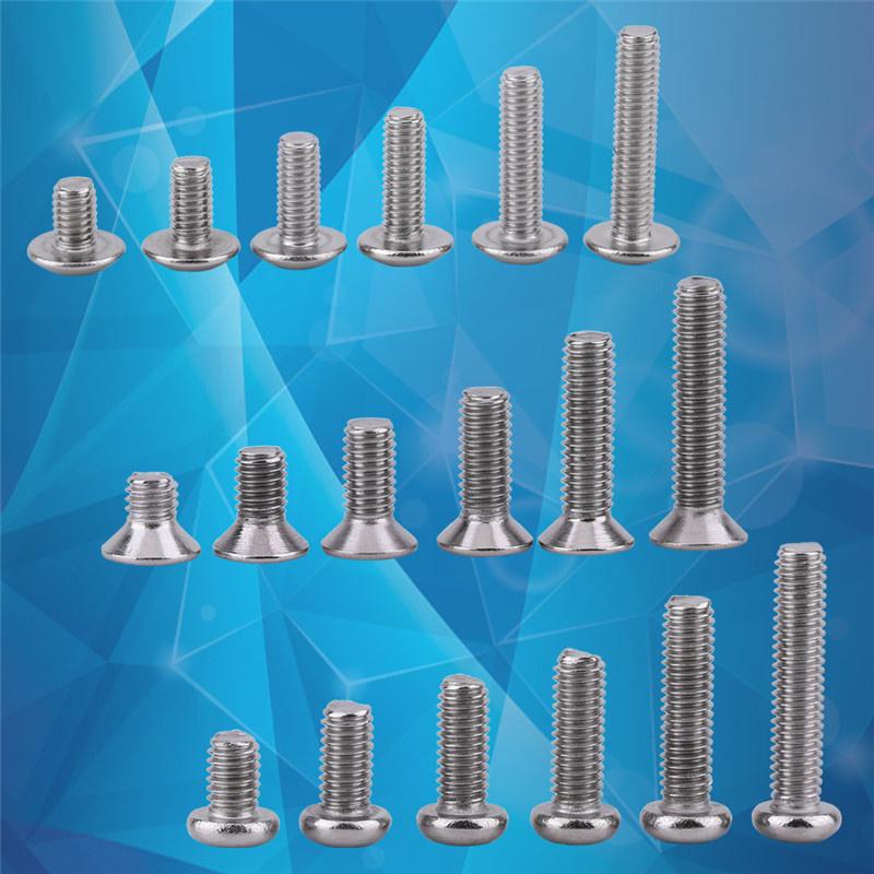 Buy 250Pcs M4 Screw Nut Assorted Kit Round Head Screws at affordable ...