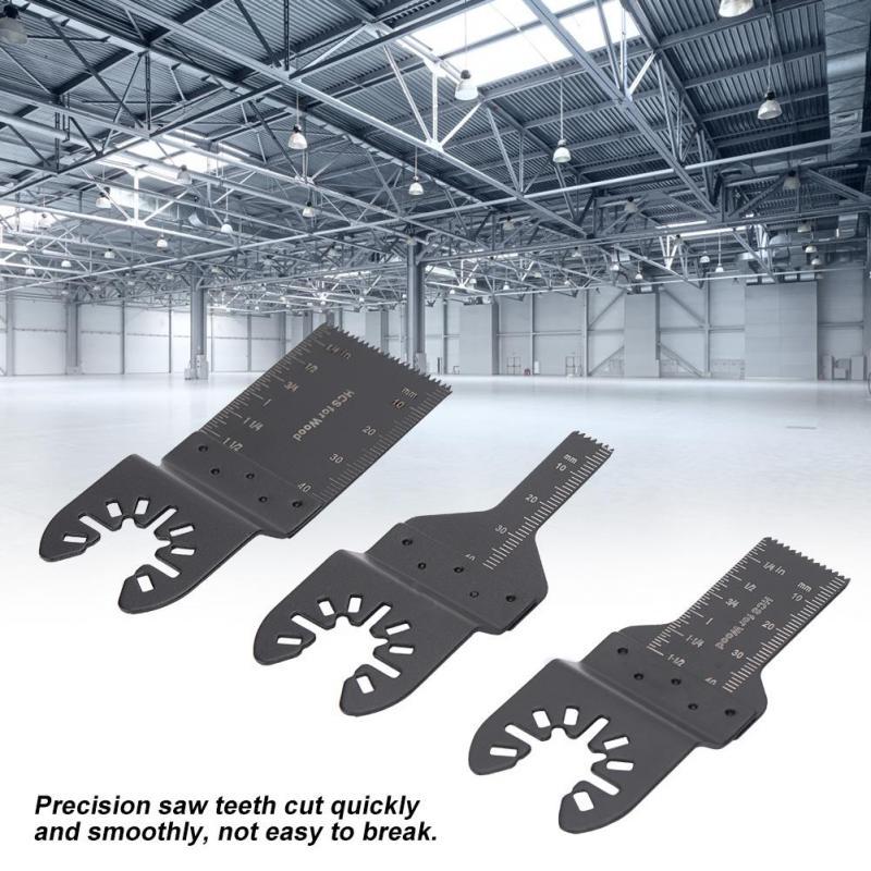 Buy 3Pcs Oscillating Multi Tool Saw Blades Cutting Tool For Metal Wood ...