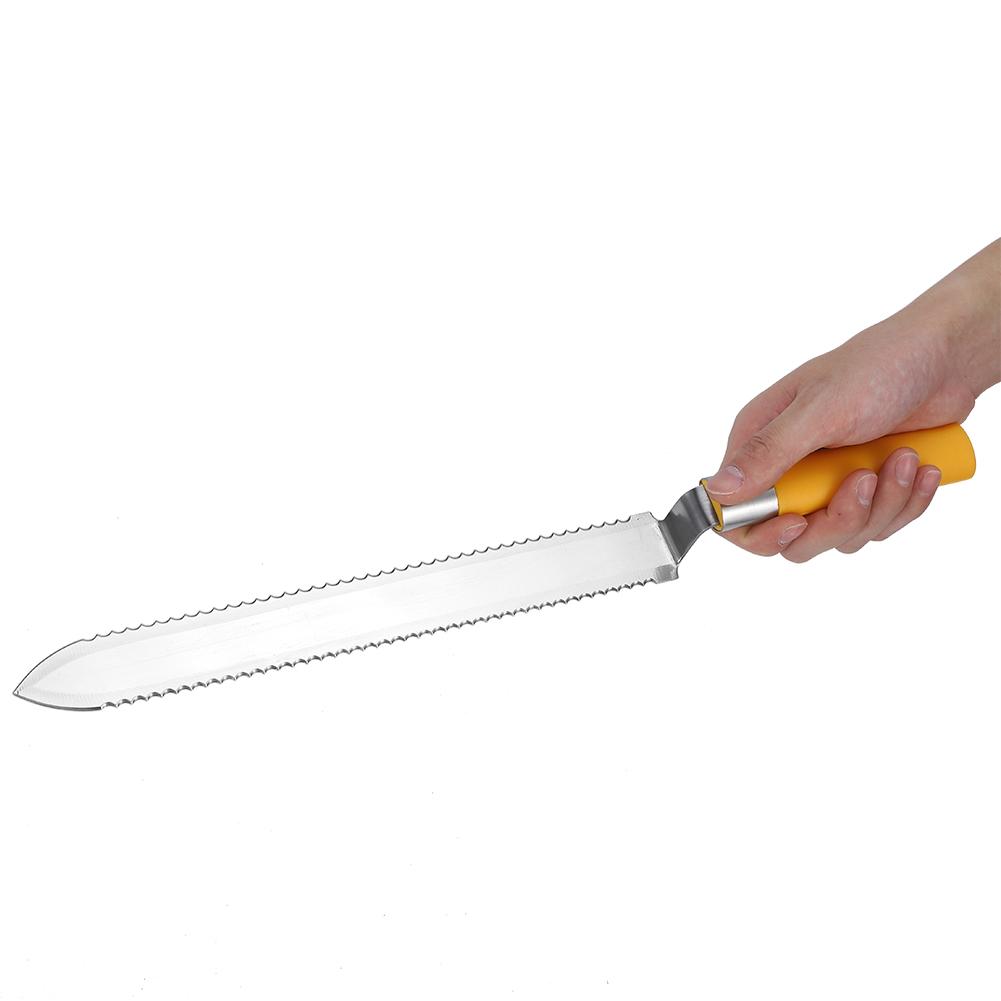 Buy Stainless Steel Beekeeping Serrated Honey Scraping Knife Uncapping ...