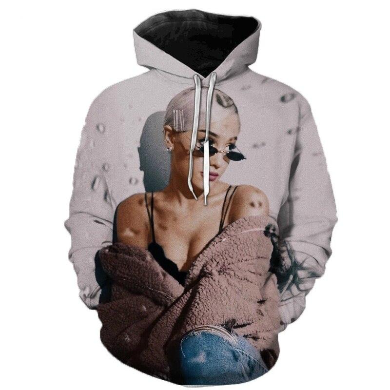 Cheap Ariana Grande 3d Print Hoodie Sweatshirts Harajuku Oversized Hoodie Fashion Hooded Top Men ...