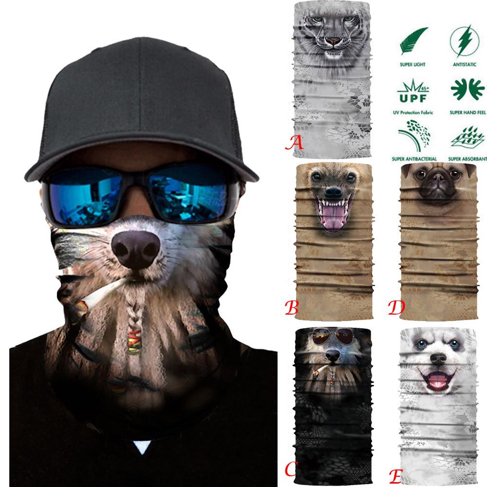 Buy ROUWAN Cycling Motorcycle Head Scarf Neck Warmer Face Mask Ski ...