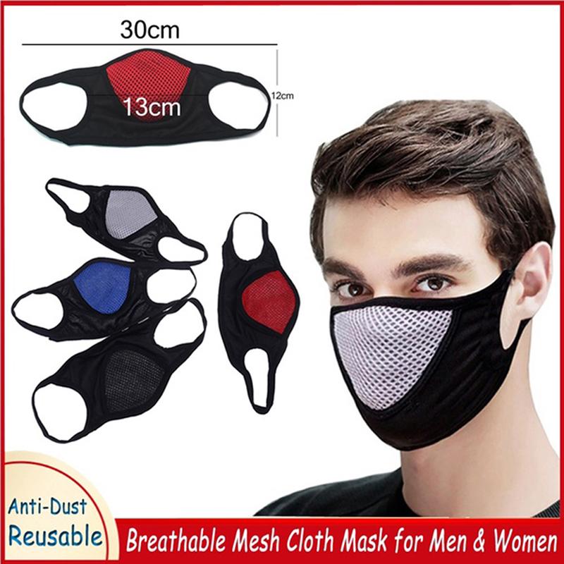 Buy 3D Cycling Mask Anti Air Dust Pollution Mask Windproof Washable ...