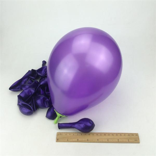 Buy 10pcs/lot 1.5g Pink Pearl Latex Balloon 21 Colors Inflatable ...