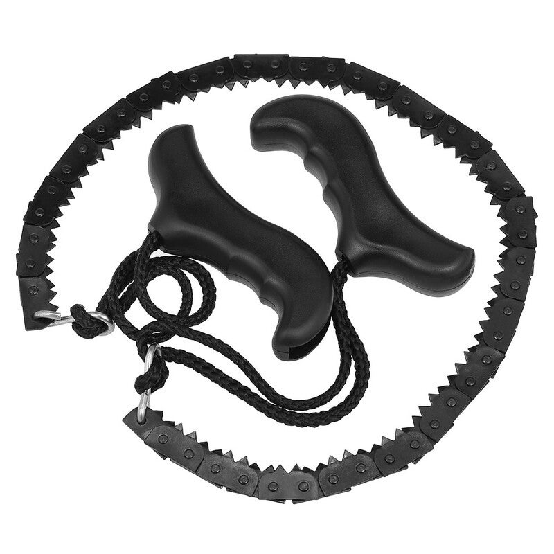 Folding Chain Saw Jagged Chainsaw Manual Steel Wire Hand Camping Hiking ...
