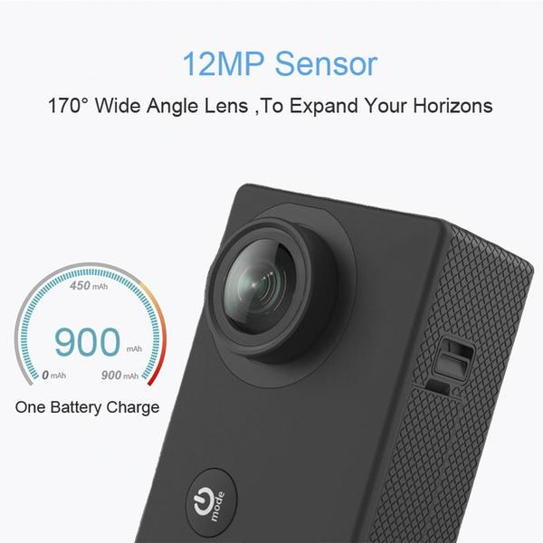 Buy Sports Camera Sports Recorder 1080 HD Waterproof 30M A7 Outdoor ...