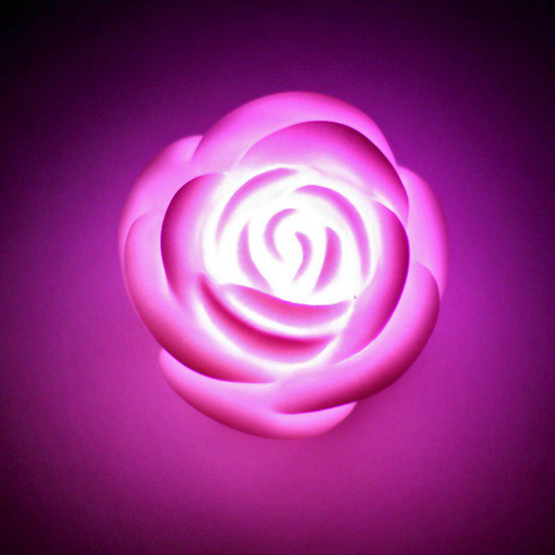 Rose Flower Shape LED Light Colorful Lamp Night Lights Interior Design ...