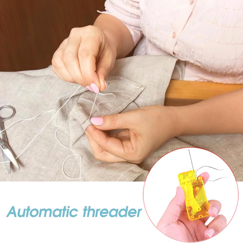 Goedkope 1/2/3Pcs Automatic Needle Threader Hand Sewing DIY Tool ...