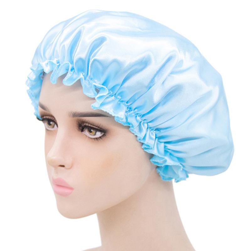 Buy Shower Cap For Household Cleaning Single-Layer Shower Cap Nightcap ...
