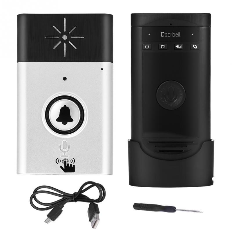Buy Wireless Voice Intercom Doorbells Two-way Talk Home Doorbell ...