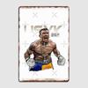 Buy Oleksandr Usyk: I Am Very Feel Heavyweight Champ Metal Sign Cinema ...