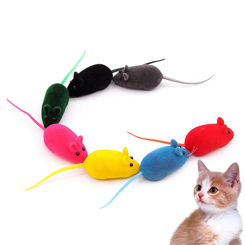 Buy Pet Rubber Little Mouse Toys Dogs Sound Color Toys Pet Toys Little ...